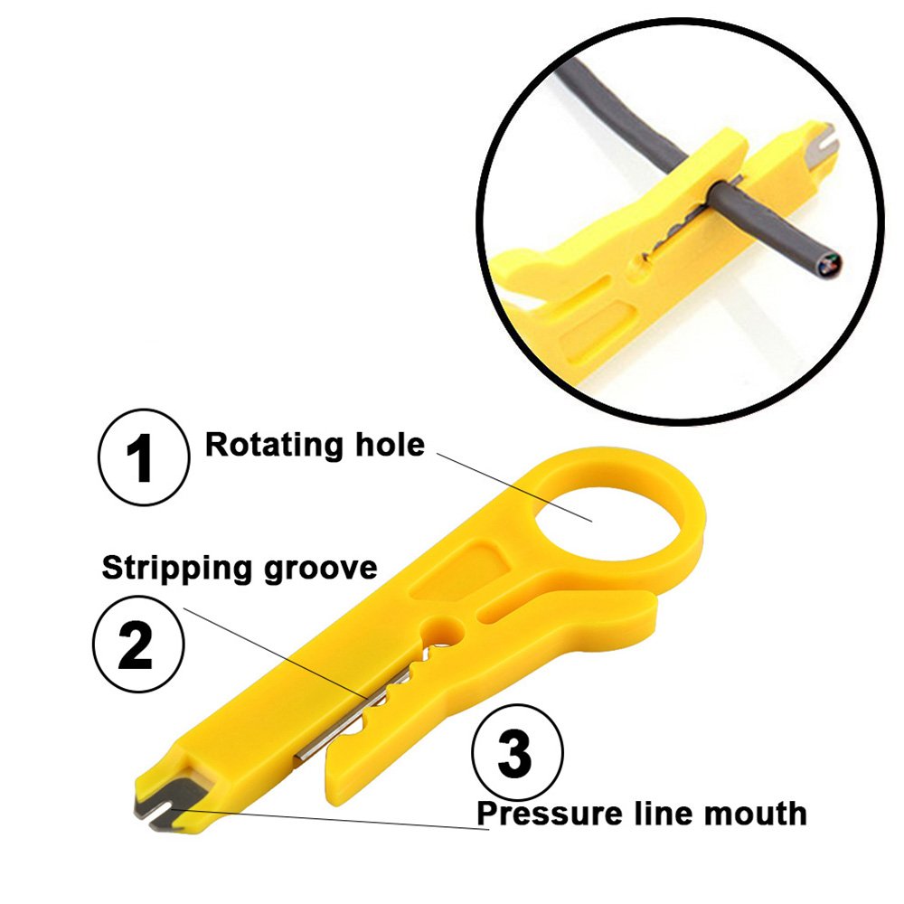 Mini Wire Stripper Cutter,Impact Punch Down Tool – BTL Group ...