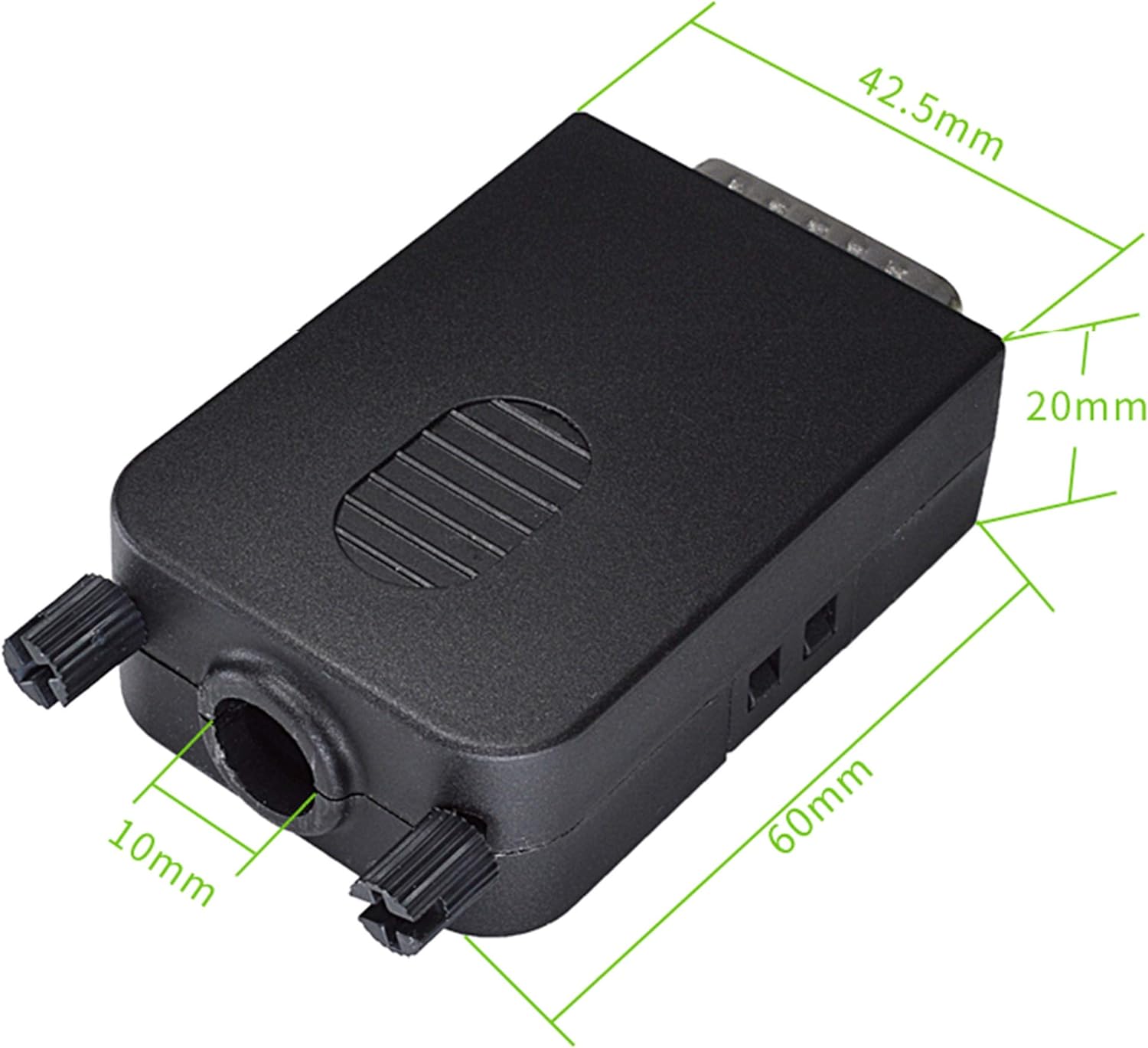 DB15/Male Breakout Connector to Wiring Terminal Thumbscrew – BTL Group ...
