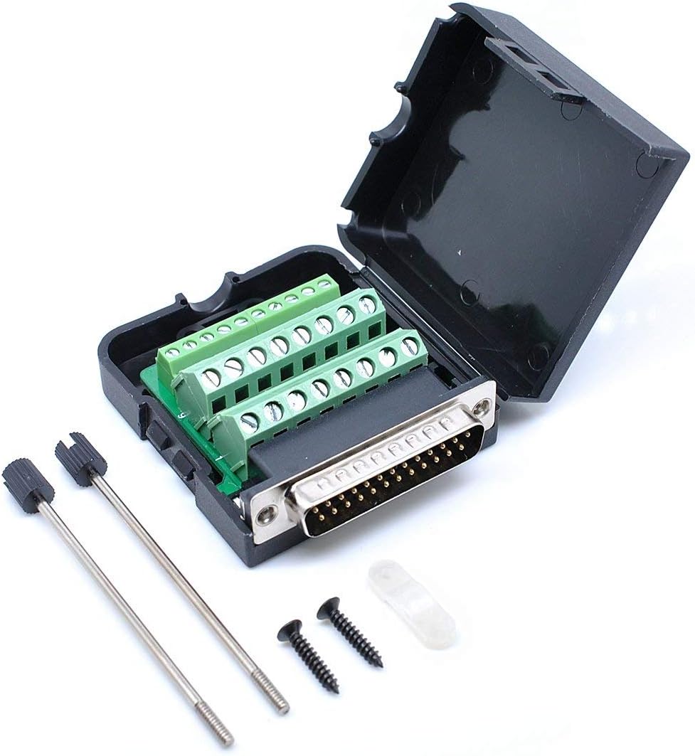 DB25/male Breakout Connector to Wiring Terminal Thumbscrews – BTL Group ...