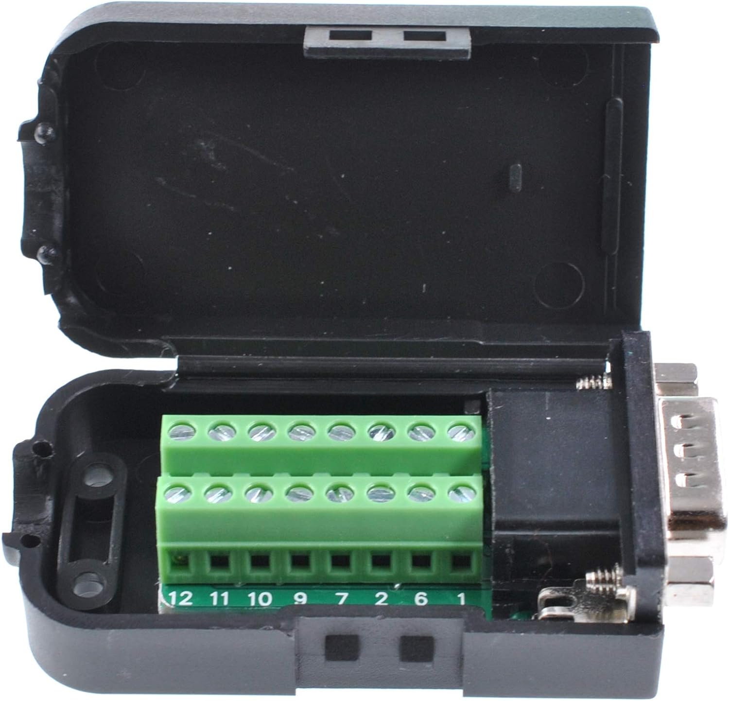 DB15 D-SUB VGA/Male Breakout Connector to Wiring Terminal Hex Nuts ...